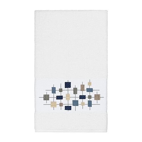 Click here for Linum Home Textiles Khloe Embellished Geometric Ba... prices