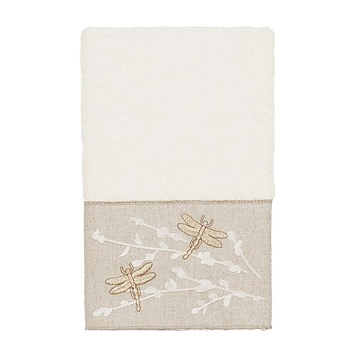Click here for Linum Home Textiles Braelyn Embellished Hand Towel... prices
