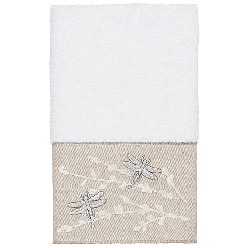 Click here for Linum Home Textiles Braelyn Embellished Hand Towel... prices
