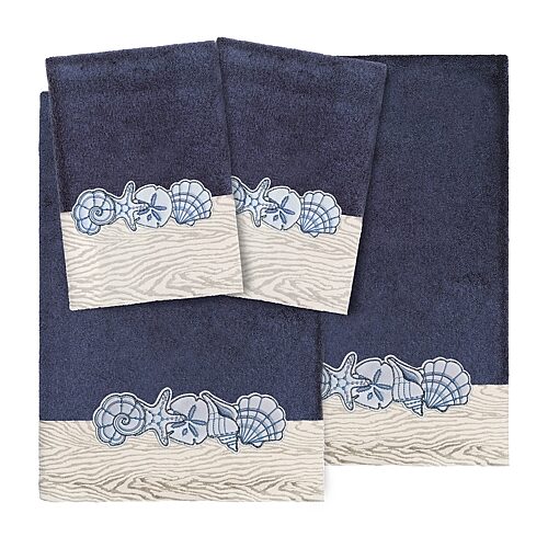 Click here for Linum Home Textiles Shell Row 4-pc. Bath Towel Set... prices