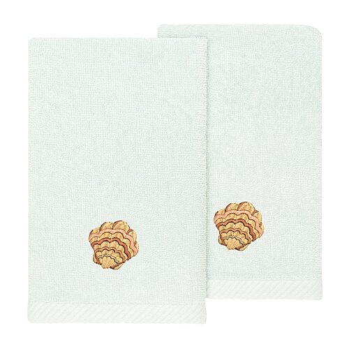 Click here for Linum Home Turkish Cotton Aaron Embellished 2-Pc.... prices