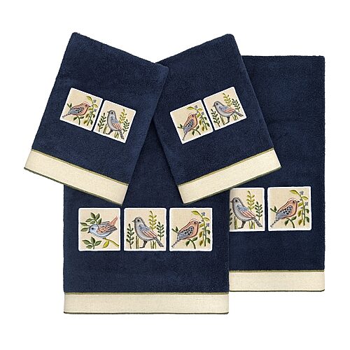 Click here for Linum Home Textiles Belinda 4-pc. Bath Towel Set... prices