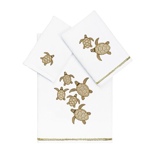Click here for Linum Home Textiles Tortuga 3-pc. Bath Towel Set... prices