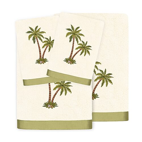 Click here for Linum Home Textiles Palmera 4-pc. Bath Towel Set... prices