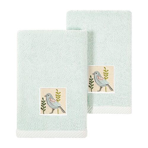Click here for Linum Home Turkish Cotton Belinda Embellished 2-Pc... prices