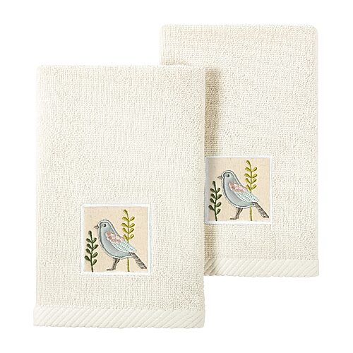 Click here for Linum Home Turkish Cotton Belinda Embellished 2-Pc... prices