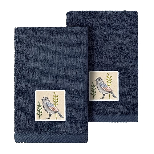 Click here for Linum Home Turkish Cotton Belinda Embellished 2-Pc... prices