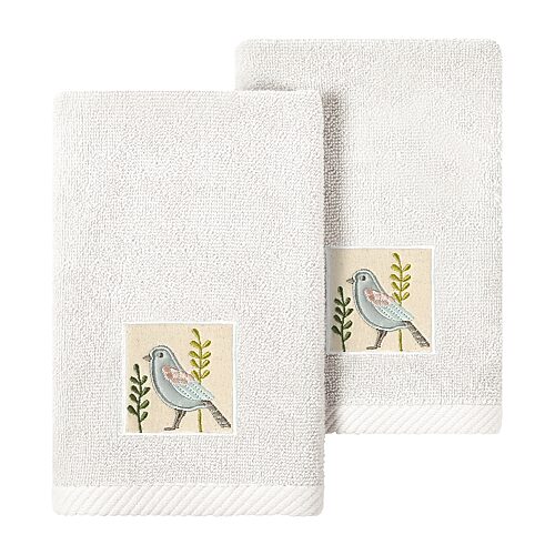 Click here for Linum Home Turkish Cotton Belinda Embellished 2-Pc... prices