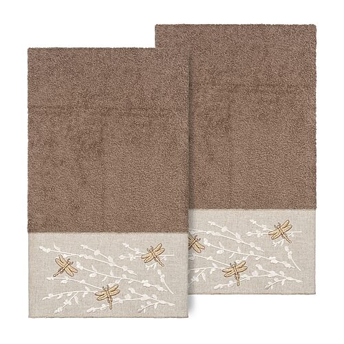 Click here for Linum Home Textiles Braelyn 2-pc. Embellished Anim... prices