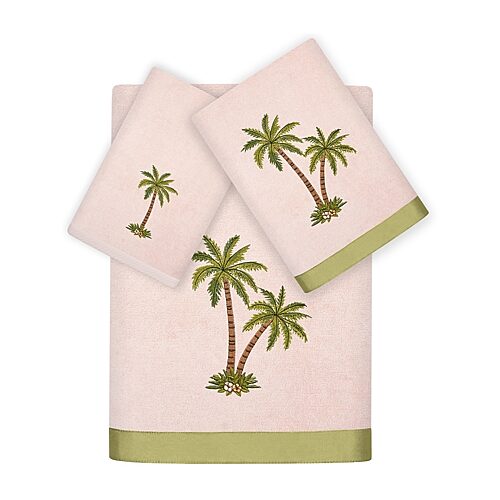 Click here for Linum Home Textiles Palmera 3-pc. Bath Towel Set... prices