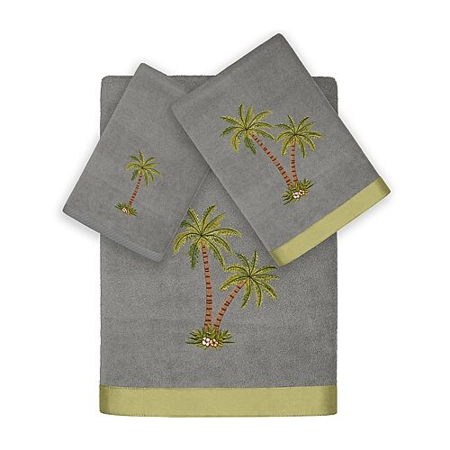 Click here for Linum Home Textiles Palmera 3-pc. Bath Towel Set... prices