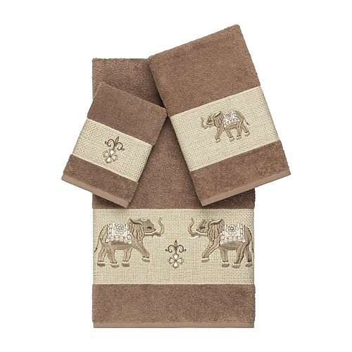 Click here for Linum Home Textiles Quinn 3-pc. Bath Towel Set  On... prices