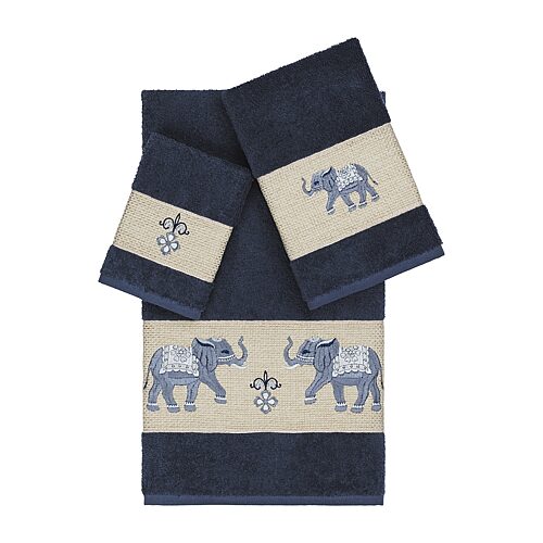 Click here for Linum Home Textiles Quinn 3-pc. Bath Towel Set  On... prices