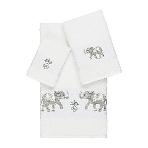 Click here for Linum Home Textiles Quinn 3-pc. Bath Towel Set  On... prices