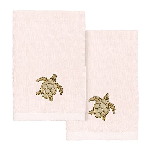 Click here for Linum Home Textiles Tortuga 2-pc. Embellished Fing... prices