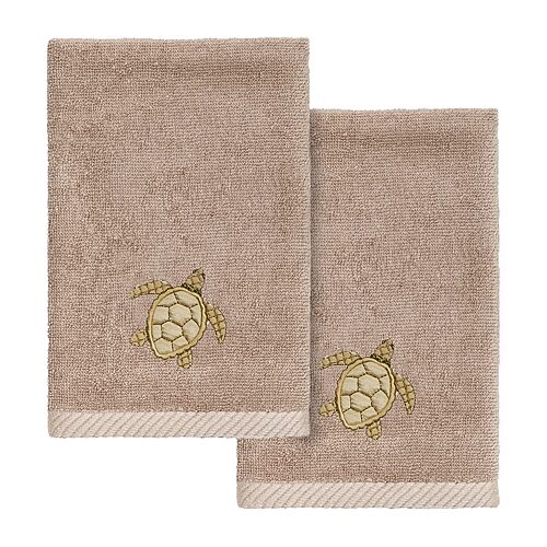 Click here for Linum Home Textiles Tortuga 2-pc. Embellished Fing... prices