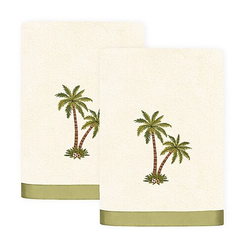 Click here for Linum Home Textiles Palmera 2-pc. Embellished Bath... prices