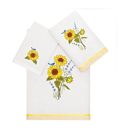 Click here for Linum Home Textiles Girasol 3-pc. Bath Towel Set... prices