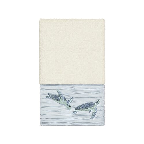 Click here for Linum Home Textiles Mia Embellished Hand Towel  On... prices