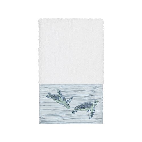 Click here for Linum Home Textiles Mia Embellished Hand Towel  On... prices