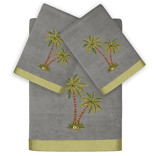 Click here for Linum Home Textiles Palmera 3-pc. Bath Towel Set... prices