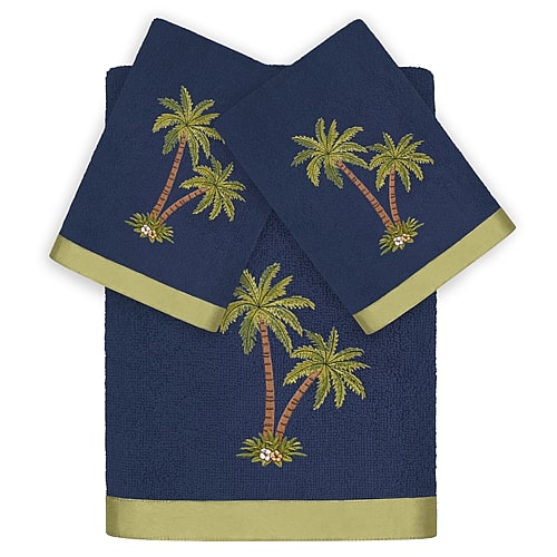 Click here for Linum Home Textiles Palmera 3-pc. Bath Towel Set... prices