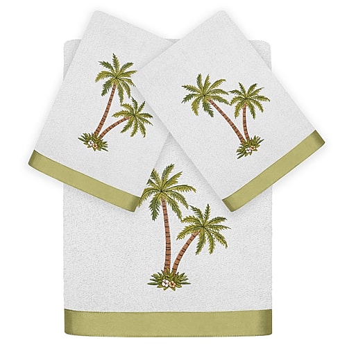 Click here for Linum Home Textiles Palmera 3-pc. Bath Towel Set... prices