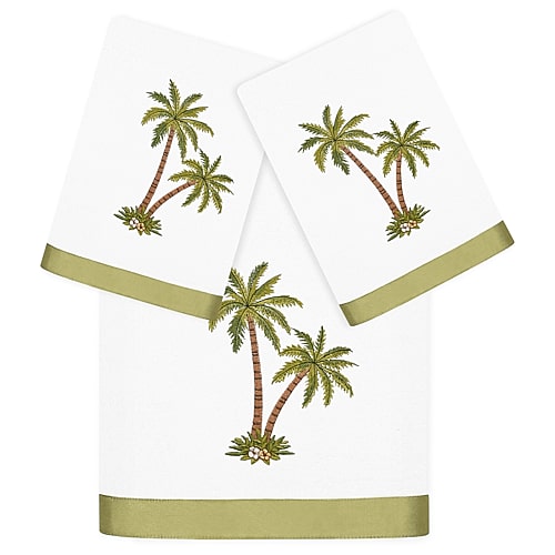 Click here for Linum Home Textiles Palmera 3-pc. Bath Towel Set... prices