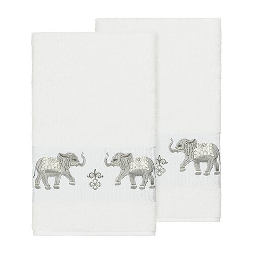 Click here for Linum Home Textiles Quinn 2-pc. Embellished Animal... prices
