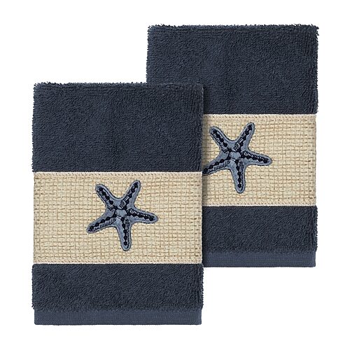 Click here for Linum Home Textiles Lydia 2-pc. Embellished Washcl... prices