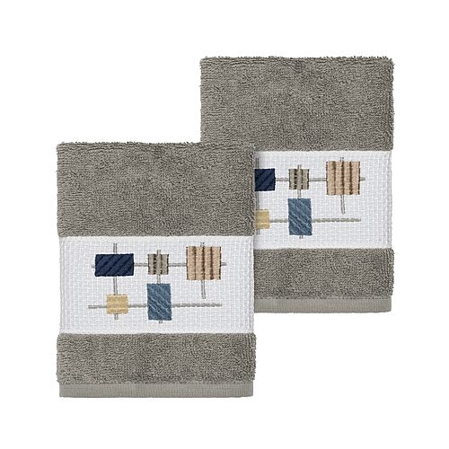 Click here for Linum Home Textiles Khloe 2-pc. Embellished Washcl... prices