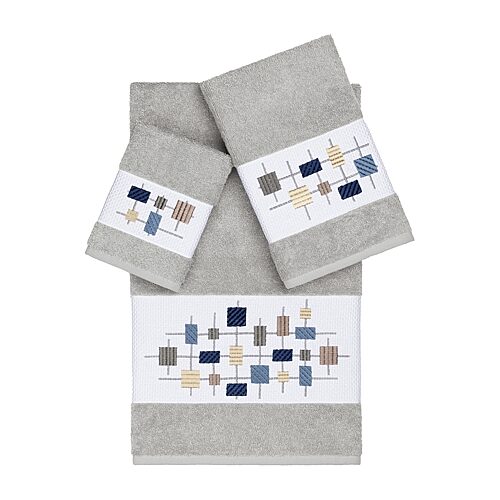 Click here for Linum Home Textiles Khloe 3-pc. Bath Towel Set  On... prices