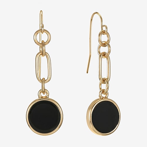 Click here for Liz Claiborne Gold Tone & Black Paperclip Womens P... prices