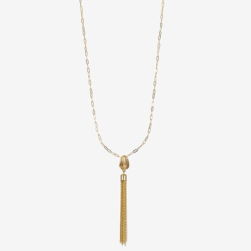 Click here for Liz Claiborne Tassel Womens Oval 34 Inch Pendant N... prices