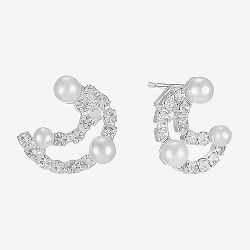 Click here for Monet Jewelry Timeless Silver Tone Glass Simulated... prices
