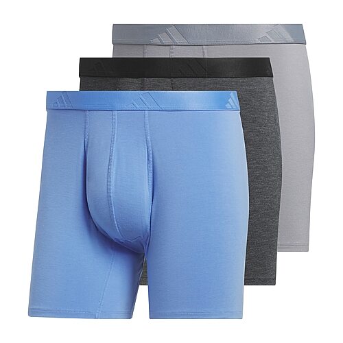 Click here for adidas Luxe Comfort Mens 3 Pack Boxer Briefs 51593... prices