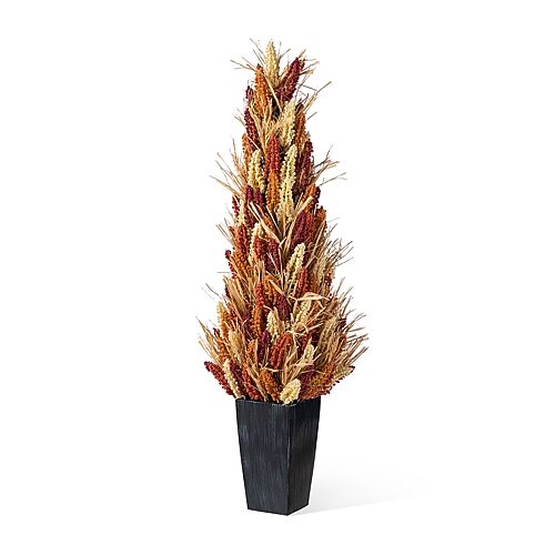 Click here for Glitzhome 38H Fall Multi-Colored Sorghum Porch Tre... prices
