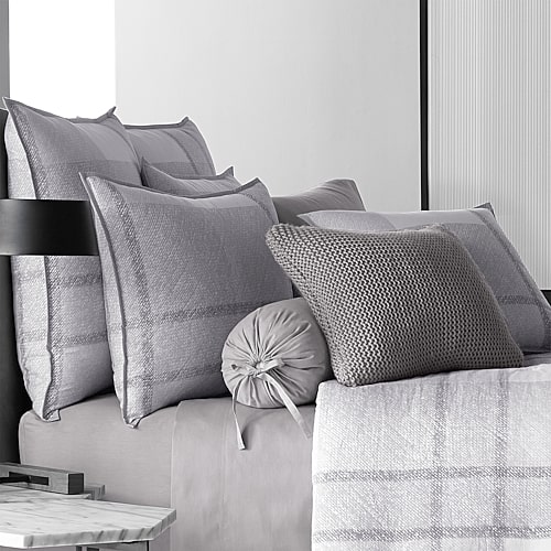 Click here for Oscar Oliver Leighton Duvet Cover  King - Grey prices