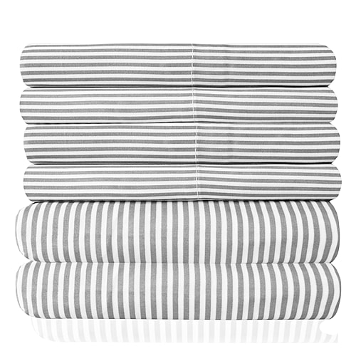 Click here for Sweet Home Collection Classic Stripes Printed Shee... prices