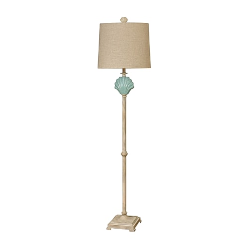 Click here for Stylecraft Gili Beach Floor Lamp  One Size  Blue prices