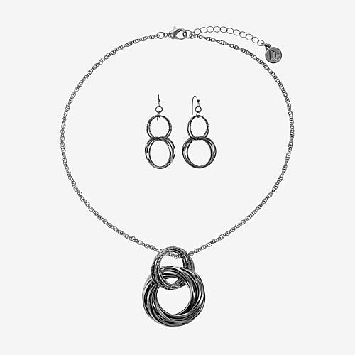 Click here for Liz Claiborne Textured Round Womens 2-pc. Jewelry... prices