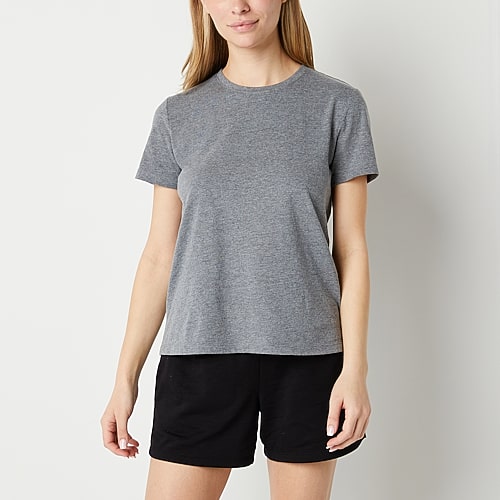 Click here for Xersion Womens Cotton Crew Neck Short Sleeve T-Shi... prices