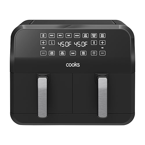 Click here for Cooks Dual-Basket Air Fryer 8 Quart Touchscreen  O... prices