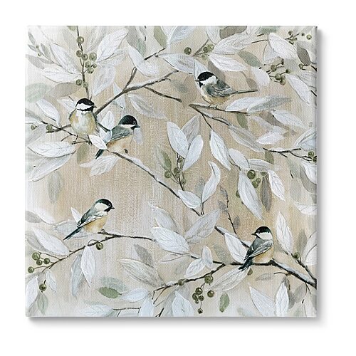 Click here for Stupell Industries Chickadee Birds On Tree Canvas... prices