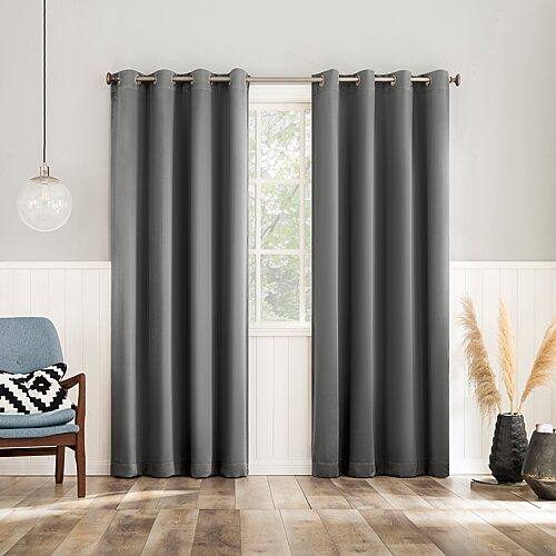 Click here for Brandon Magnetic Closure Room Darkening Grommet Cu... prices