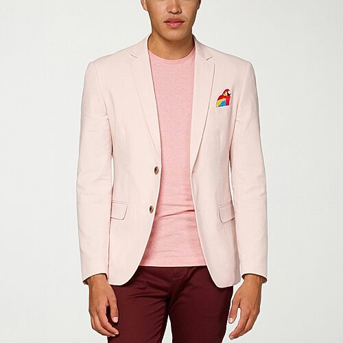 Click here for Opposuits Parrot Embroidered Mens Slim Fit Blazer... prices