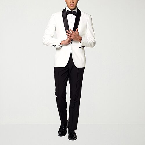 Click here for Opposuits Mens 3-pc. Tuxedo  38 Regular  White prices