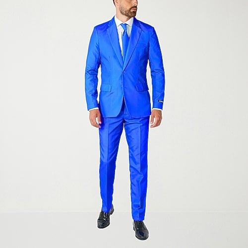 Click here for Suitmeister Mens Solid Purple Color Suit - Blue prices