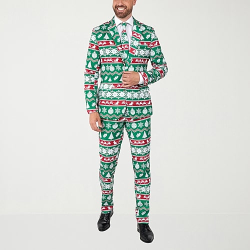 Click here for Suitmeister Christmas Nordic Mens 3-pc. Suit Set... prices