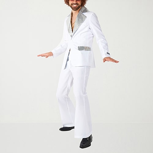 Click here for Suitmeister Mens Disco Costume Suit - Saturday Nig... prices